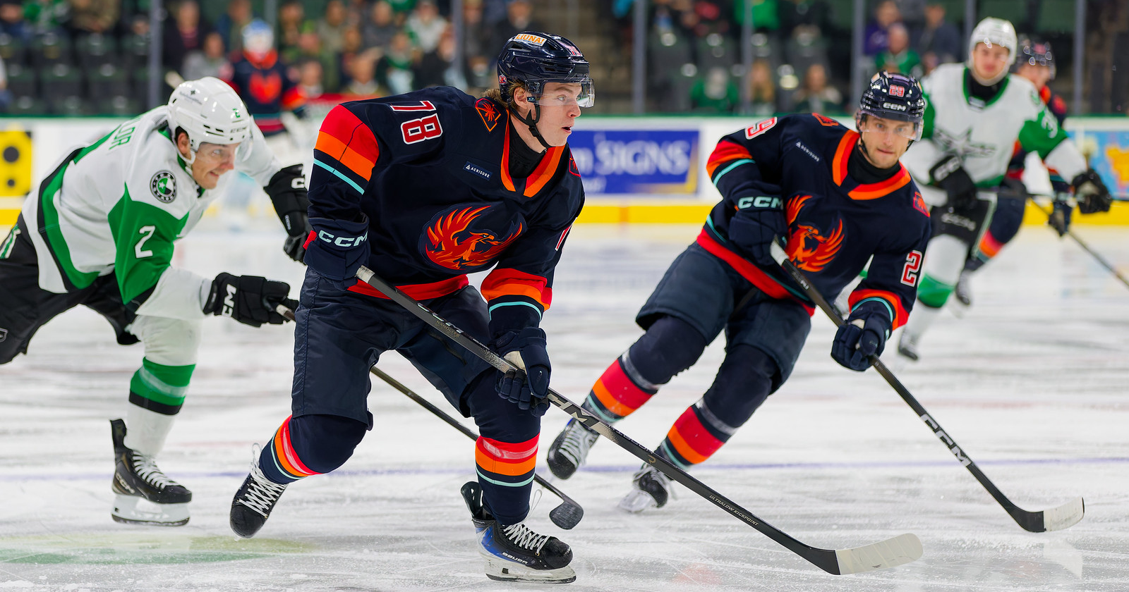 FIREBIRDS MOUNT ANOTHER MULTI-GOAL COMEBACK IN 5-2 WIN OVER STARS ...