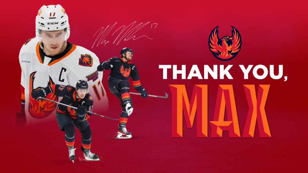 MAX McCORMICK ANNOUNCES RETIREMENT - Coachella Valley Firebirds